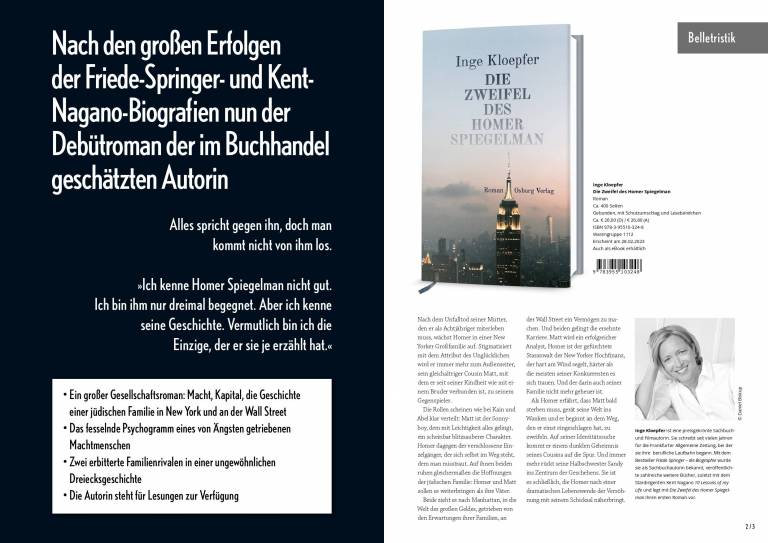 Günter Berg Literary Agency vertritt Inge Kloepfer - Günter Berg ...